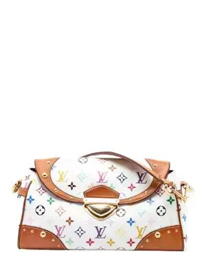 LOUIS VUITTON 2008 Monogram Multicolore Beverly Mm Shoulder Bag - White