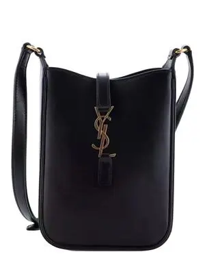 Saint Laurent Le 5 A 7 Vertical Mini Crossbody Bag - Black