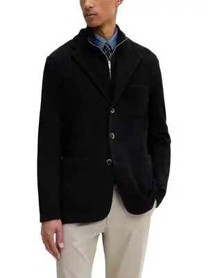 Barena Venezia Single-breasted Knitted Blazer - Black