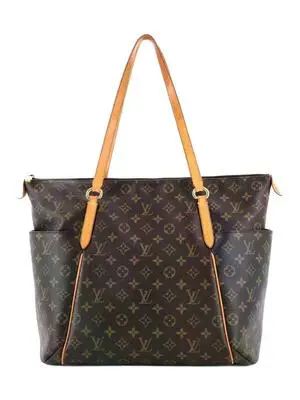 LOUIS VUITTON Totally Handbag Monogram Canvas Gm - Brown