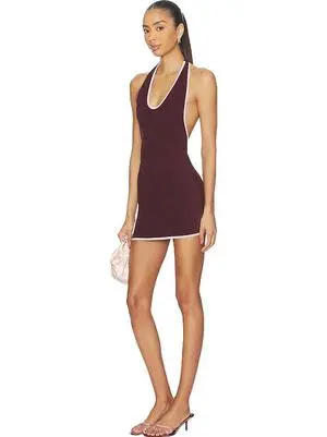 FAE Ava Mini Dress Wine