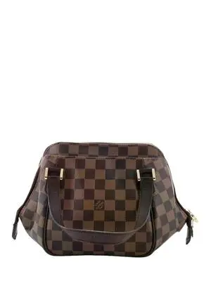 LOUIS VUITTON Belem Handbag Damier Pm Satchel - Brown