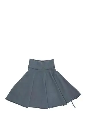 EXTREME CASHMERE X A-line Mini Skirt - Grey