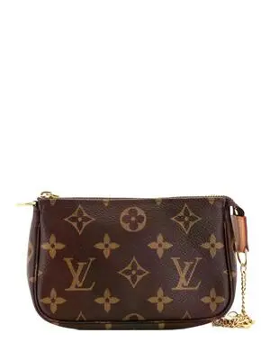 LOUIS VUITTON Pochette Accessoires Monogram Canvas - Brown