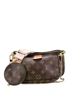 LOUIS VUITTON Multi Pochette Accessoires Monogram Canvas - Brown