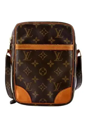 LOUIS VUITTON Danube Crossbody Bag Monogram Canvas - Brown