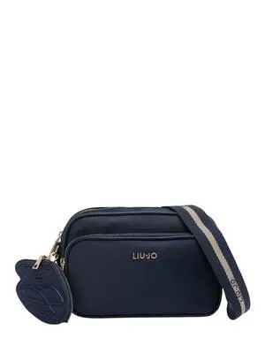 Liu Jo Crossbody Bag With Logo Charm - Blue