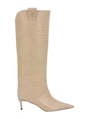 Philipp Plein Croco-print Boots - Neutrals