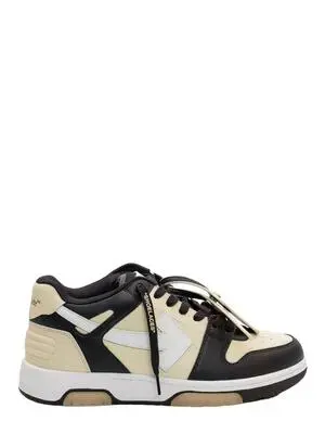 Off-White Out Of Office Leather Sneakers - Black