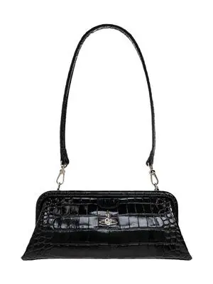 VIVIENNE WESTWOOD Orb Clutch - Black
