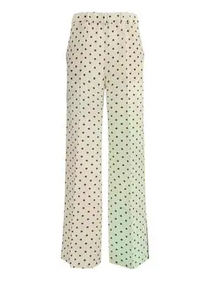 P.a.r.o.s.h Polka Dot Trousers Neutrals