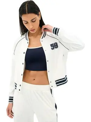 Splits59 Hayes Varsity Rigor Jacket - White