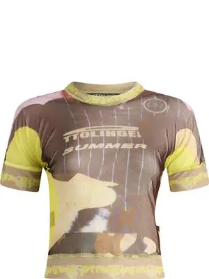 Ottolinger Mesh Otto T-shirt - Morph Camo