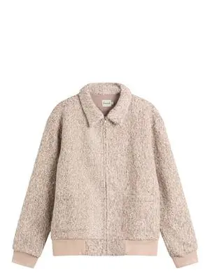 BOUND Cloud Textured Jacket - Oatmeal