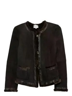Giorgio Armani 2000s Front-pocket Jacket - Brown