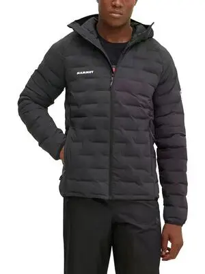 MAMMUT Zip-up Hooded Jacket - Black