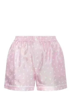 Moschino Printed Shorts - Pink