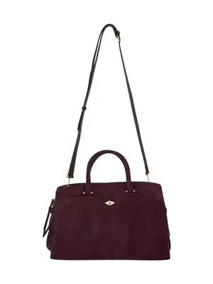 METIER LONDON Top Handle Satchel Purple