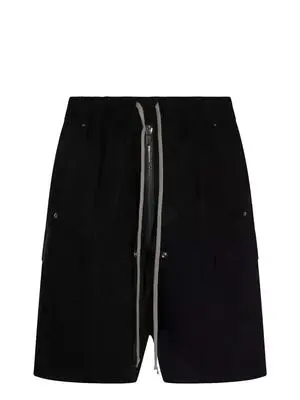RICK OWENS Zip Drawstring Shorts