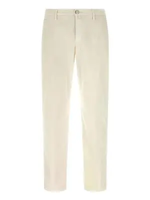 Jacob Cohen Logo Patch Trousers - Neutrals