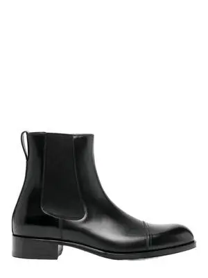 TOM FORD Edgar Chelsea Boots - Black