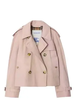 Burberry Cropped Jacket - Pink