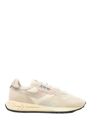 AUTRY Suede Net Sneakers - Neutrals