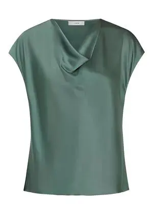 Vince Cowl-neck Blouse - Green