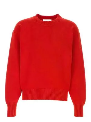 JIL SANDER Crew-neck Sweater - Red