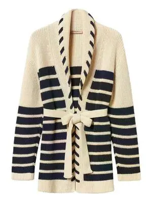 TWINSET Striped Cardigan