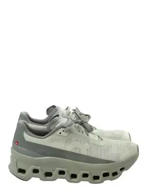 On Cloudmster Void Perforated Sneakers - Grey