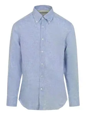 Brunello Cucinelli Button-fastening Shirt - Blue