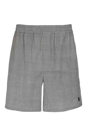 Balmain Prince Of Wales Shorts - Grey