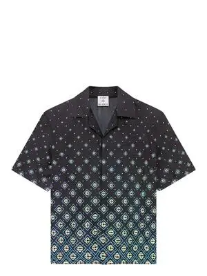 Casablanca Monogram Printed Shirt - Black