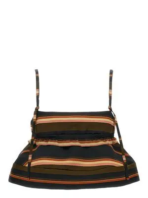 Sacai Striped Top - Multicolore