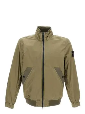 Stone Island Bomber Jacket - Green