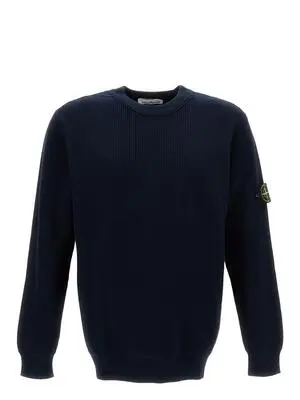 Stone Island Crewneck Sweater - Blue