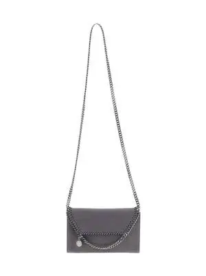 Stella McCartney Falabella Crossbody Wallet - Grey