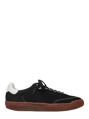 Mihara Yasuhiro Leather Low-top Sneakers - Black