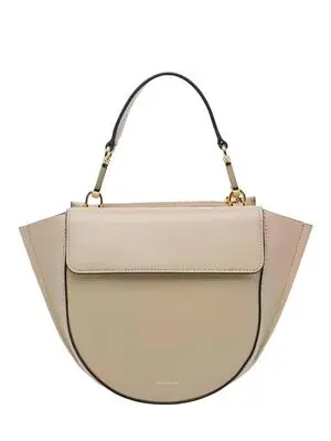 WANDLER Hortensia Mini Saddle Tote Bag - Neutrals