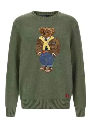 Polo Ralph Lauren Polo Bear Crew-neck Sweater - Green