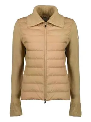 Moncler Zip-up Cardigan - Neutrals