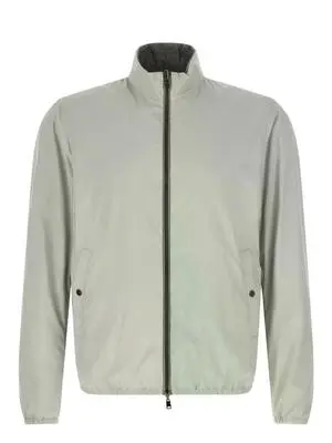 Herno Reversible Zip-up Bomber Jacket - Grey