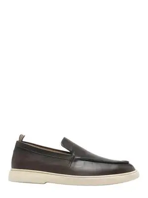 Officine Creative Bones Slip-on Loafers - Brown