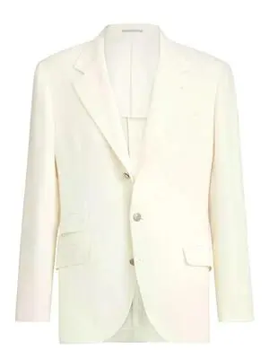 Brunello Cucinelli Single-breasted Blazer - Neutrals