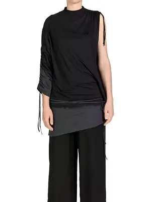 Y3 Drape T-shirt - Black