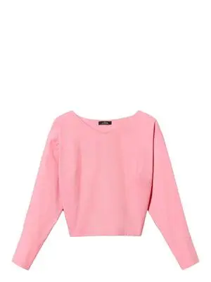 TWINSET Crossover Blouse - Pink
