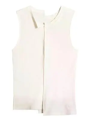 Y3 Knit Top Tank - White