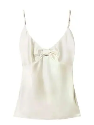 TWINSET Knot Top - White