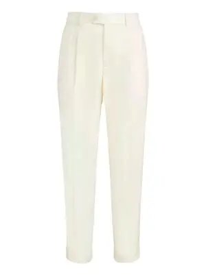 Brunello Cucinelli Pleated Trousers - Neutrals